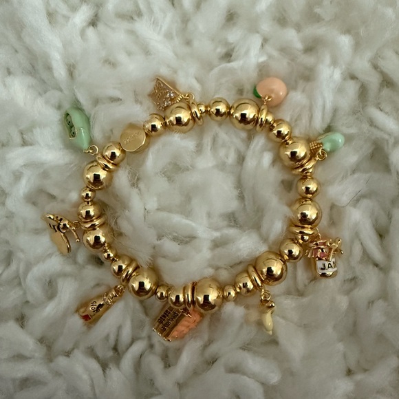 Little Words Project | Jewelry | Gold Charm Bracelet | Poshmark